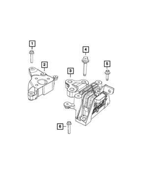 2001-2021 Mopar OEM NEW Mopar 01-21 Ram ProMaster 1500 2500 3500 Hex ...