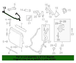 LR014567 - Overflow Hose - 2010-2016 Land-Rover | Land Rover Parts Now