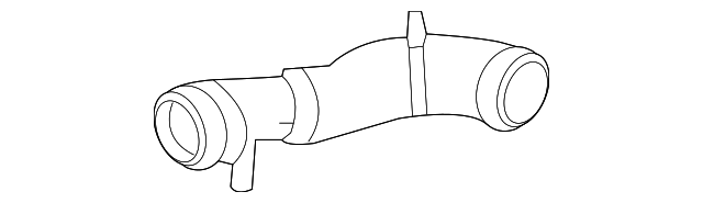 Genuine OEM Upper Hose Part# LR018997 Fits 2010-2013 Land Rover Range ...