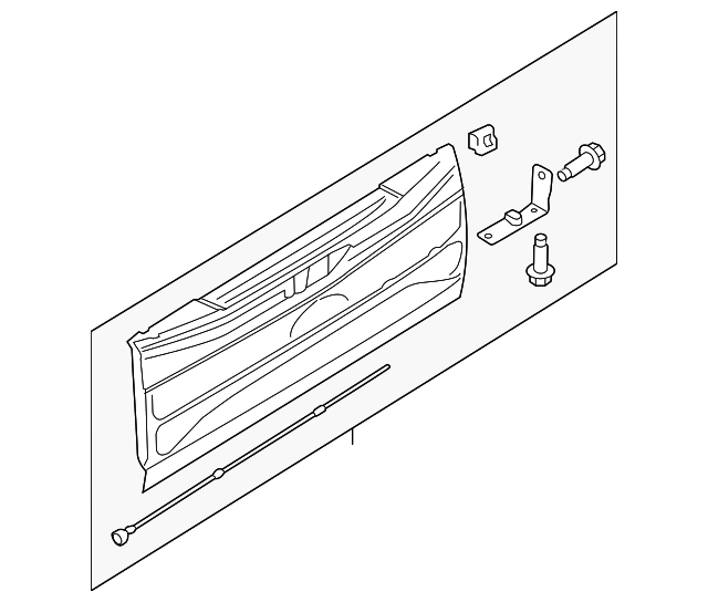 Genuine OEM Ford Part - Tail Gate ML3Z-9940700-P | Genuine OEM Ford ...