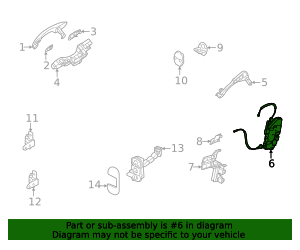 2022 Genesis GV70 Latch Assembly Front Door Right-hand 81320-AR010 ...