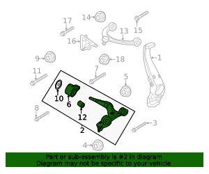 9J1-407-152-A - Suspension Control Arm 2020 Porsche Taycan | AutoNation ...