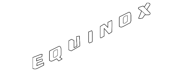 2018-2024 Chevrolet Equinox Bright Chrome Front Side Door Plate ...