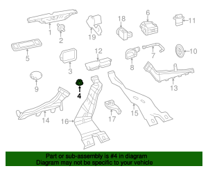 2009-2025 Volkswagen Mount Bracket Nut N-015-082-10 | OEM Parts Online