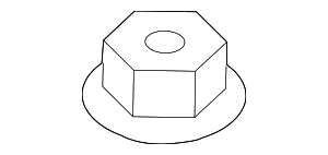 2009-2025 Volkswagen Mount Bracket Nut N-015-082-10 | OEM Parts Online