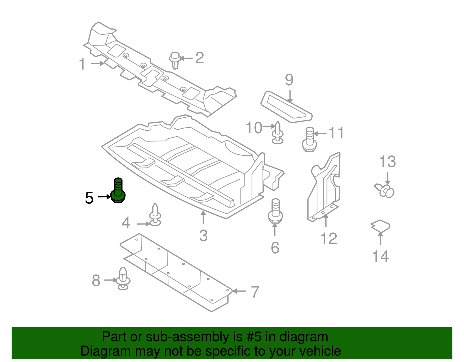 01456-00691 | Nissan Screw - Genuine OEM | 0145600691 | NissanPartsUSA.com