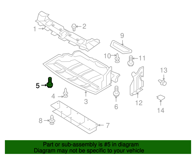 01456-00691 | Nissan Screw - Genuine OEM | 0145600691 | Nissan Parts USA