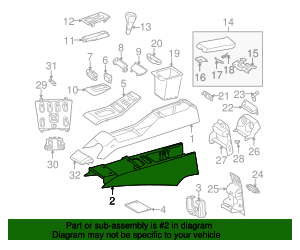 163-683-02-75-8507 - Console 1998-1999 Mercedes-Benz | Mercedes-Benz ...