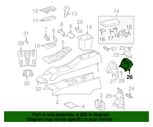 163-680-05-14-7211 - Cup Holder 2000-2001 Mercedes-Benz | Mercedes-Benz ...