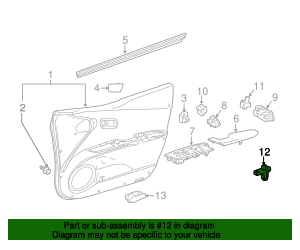 8423160070 - Door Jamb Switch 1998-2024 Toyota | AutoNationParts.com