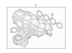 17120-37054 - Engine Intake Manifold 2011-2017 Lexus CT200h ...