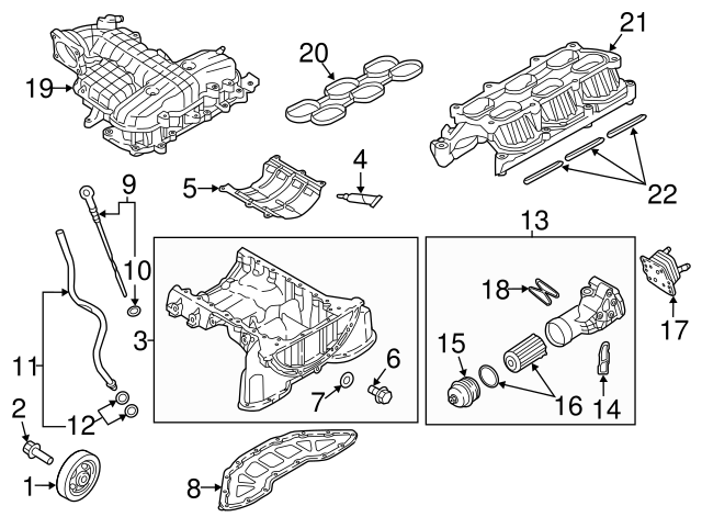 21520-3LTA0 - Oil Pan - 2016-2019 Hyundai | Joseph Airport Hyundai