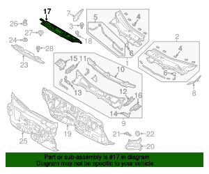 KD53-56-H1XA - Cross-Member 2013-2016 Mazda CX-5 | AutoNation Parts