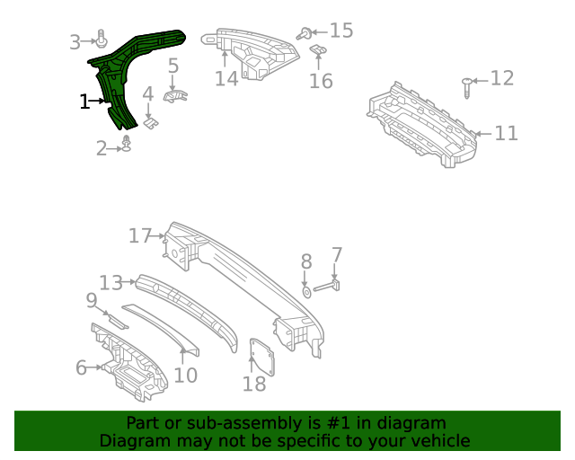 290-880-62-00 - Side Reinforced 2019-2023 Mercedes-Benz | Mercedes-Benz ...