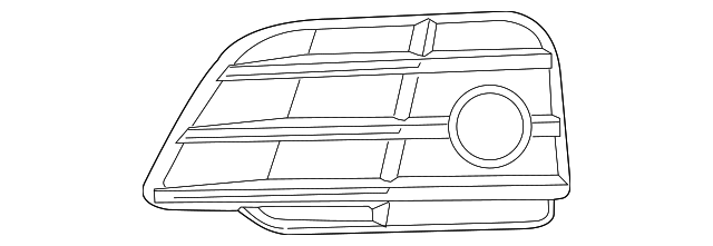 2020 Audi Outer Grille 80A-807-679-K-FUQ | Audi OEM Parts Guy