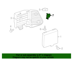 2010-2019 Ford Bracket Nut W714293-S424 | TascaParts.com