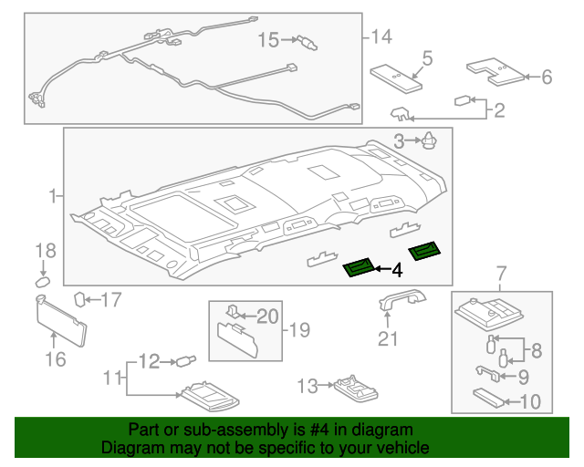 88570-60152-B0 - Grille Assembly For 2008-2021 Lexus LX570 | Lexus OE Parts