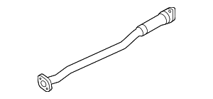 2013-2019 Ford Exhaust Intermediate Pipe DB5Z-5G203-C | Ford OEM Parts ...