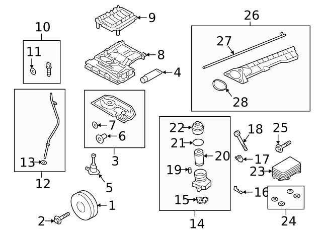 Genuine Porsche N-104-707-03 |Oil Filter Housing Screw | FREE Shipping ...