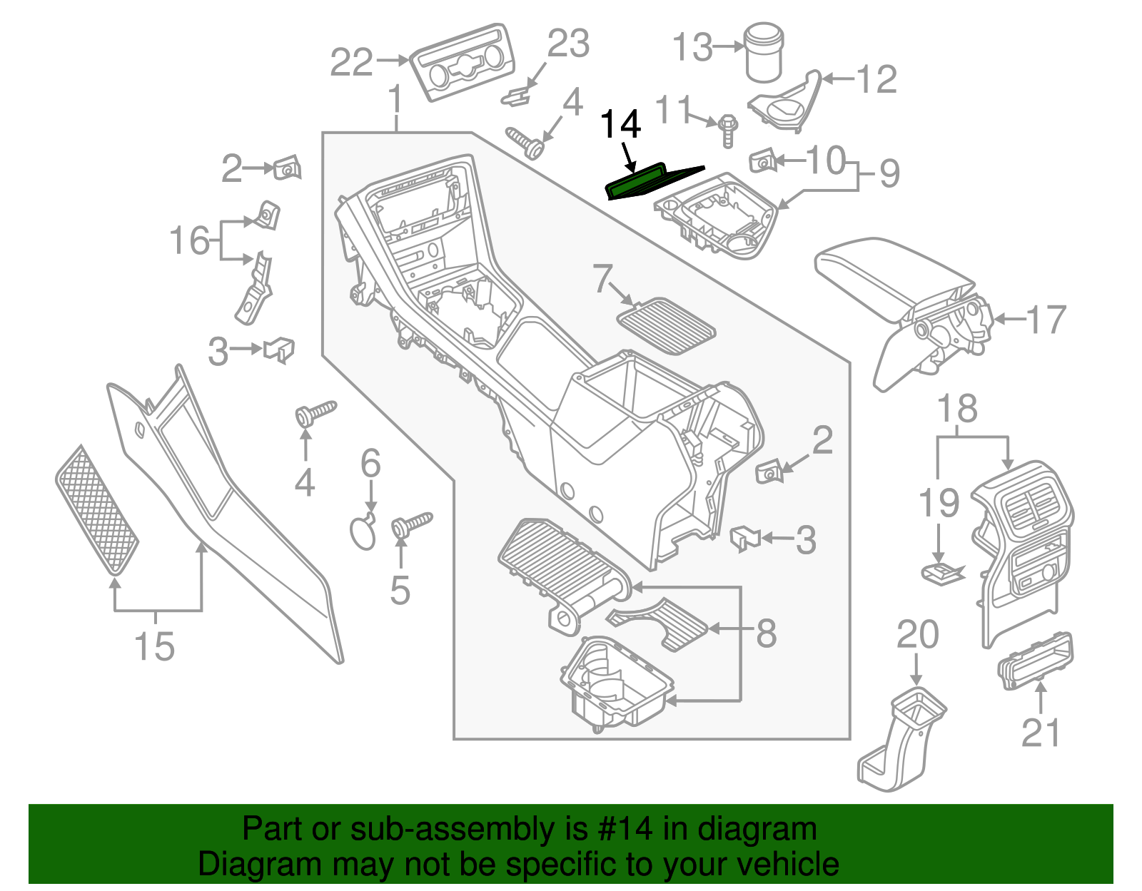 5NN-863-330-9B9 - Insert 2018-2024 Volkswagen Tiguan | Euro Parts 4 Less