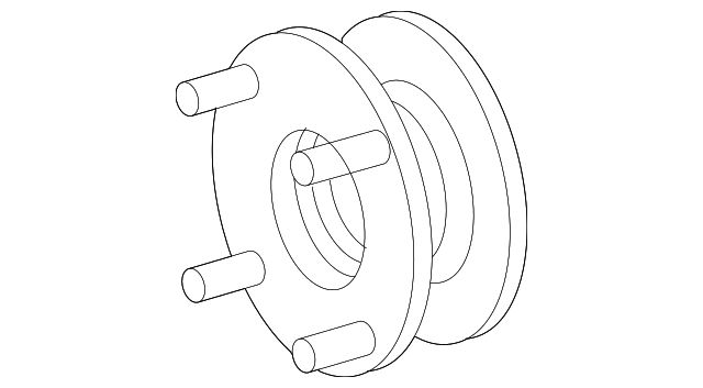 2020-2021 Toyota Highlander Companion Flange 41204-48010 | Toyota Parts ...