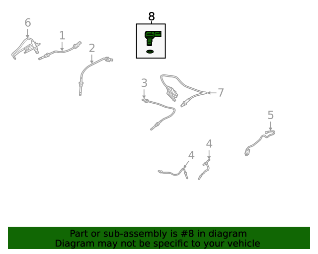 2016-2024 GM (Replaces 12681993) Intake Air Pressure and Temperature ...