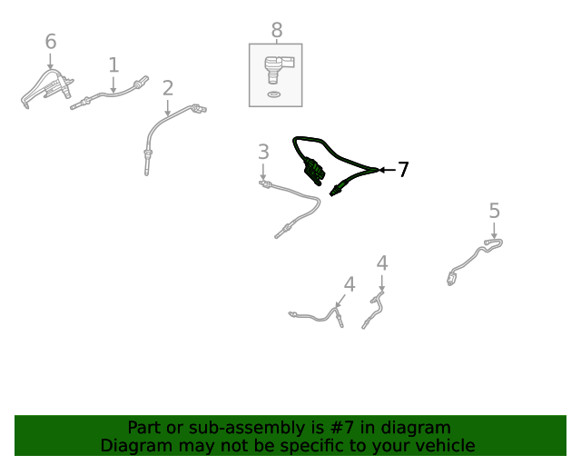 2020-2023 GM (Replaces 12695882) Sensor 12708006 GM | GMPartsDirect.com