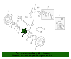 2003-2024 Toyota Hub & Bearing Assembly 42460-60010 | OEM Parts Online