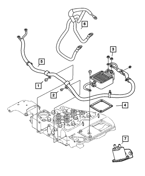 Wiring-Engine & Related Parts for 2007 Dodge Ram 3500 | My Mopar Parts