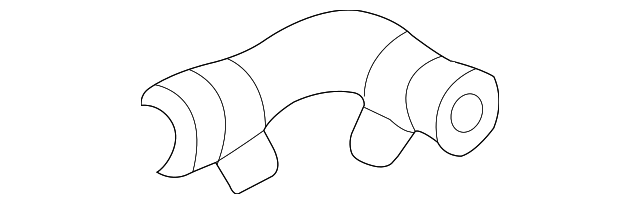 2000-2021 Subaru Engine Coolant Hose 807611031 | Subaru Parts Guys