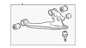 2020-2023 GM Front Driver Side Lower Control Arm 84735903 GM ...