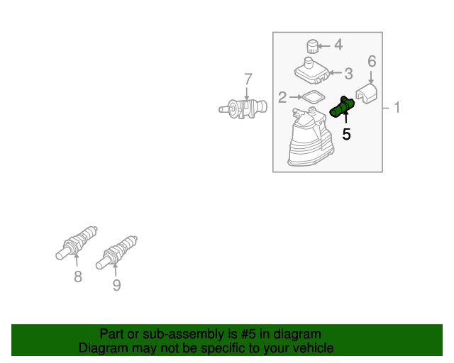 Genuine Solenoid Valve for 2010-2011 Saab | Part# 22865590 | Over 30% ...