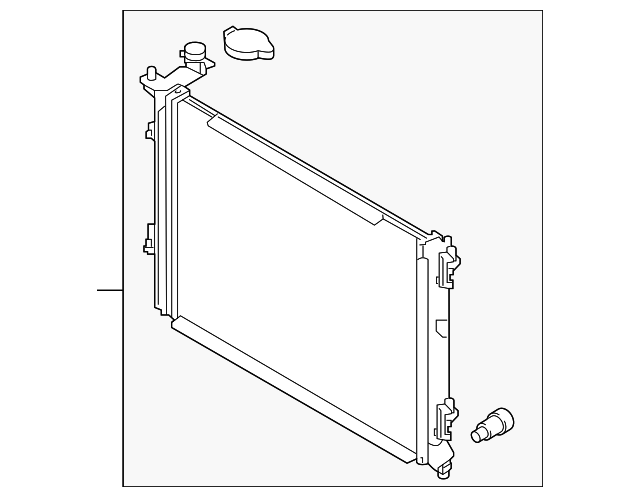 25310-3T200 - Radiator Assembly 2015 Kia K900 | Kia.Parts Store