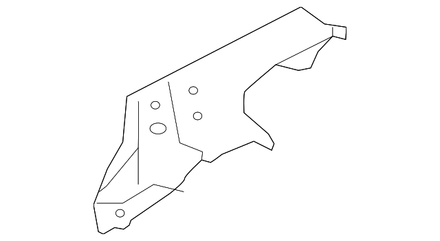 2015-2018 Lexus Sight Shield 53795-24030 | OEM Parts Online