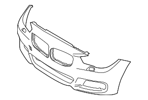 51118055054 - 2010-2017 BMW Bumper Cover (51-11-8-055-054) | BMW of ...