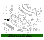 51118055044 - 2010-2017 BMW Tow Eye Cap (51-11-8-055-044) | BMW of ...