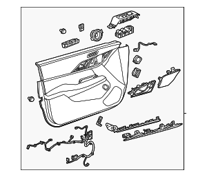 2020-2022 Cadillac CT4 F Trim 85000639 | GMPartsDirect.com