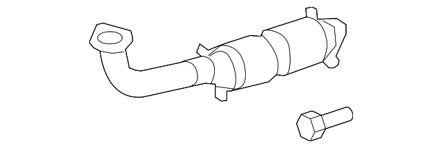 18160-RZA-A00 - Converter - 2007-2009 Honda CR-V | Genuine Honda Parts