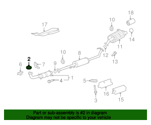 18229-SLJ-033 - 2007-2011 Honda CR-V - Gasket Ex- Flexible | Honda Car ...
