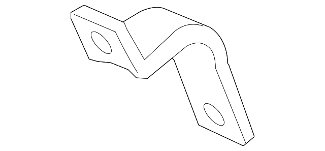 2004-2012 GM Rear Suspension Stabilizer Shaft Insulator Clamp 15196857 ...