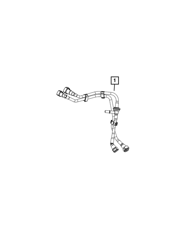 2024 Jeep Wrangler Purge Tube 68620422AA | Mopar eStore
