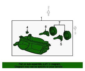 81110-AA050 - Composite Assembly Right 2002-2003 Toyota | Longo Toyota ...