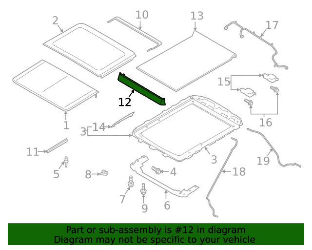 2015-2019 Ford Air Deflector FL3Z-16500A26-A | TascaParts.com