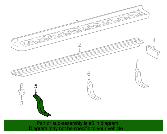 51793-60190 - Mount Bracket - 2010-2020 Toyota 4Runner | Lithia Toyota ...