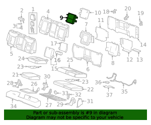 2020-2023 Chevrolet Compartment Door 84824002 | Capital Chevrolet Parts