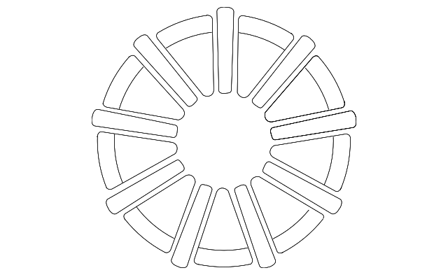 Genuine Alloy Wheel, 21" 10 Spoke, 'Style 1001' for 2013-2021 Land ...