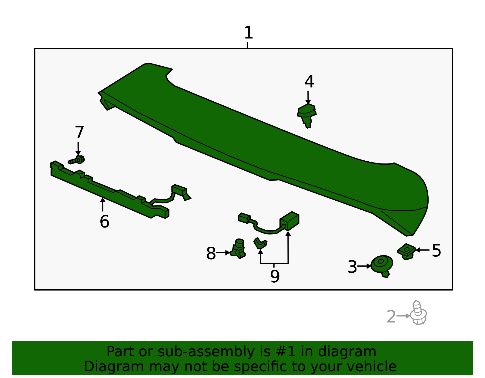 74900-TGS-A01ZD - 2019-2021 Honda Passport - Garnish Assembly Tailgate ...
