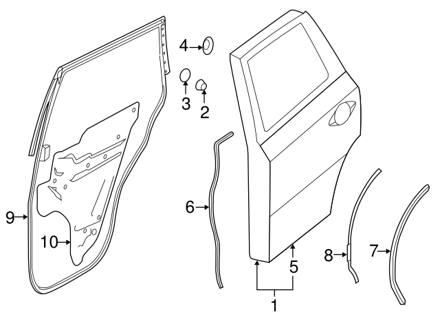 Cover Hole 64891-6RR0A | Infiniti of Orland Park