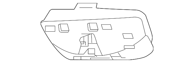2019-2022 Cadillac XT4 Rear Closure Hands Free Module Bracket 84637122 ...