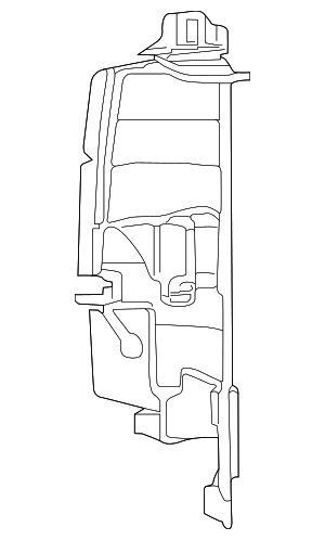 2016-2022 Jeep Air Baffle 68328708AA | AutoNationParts.com
